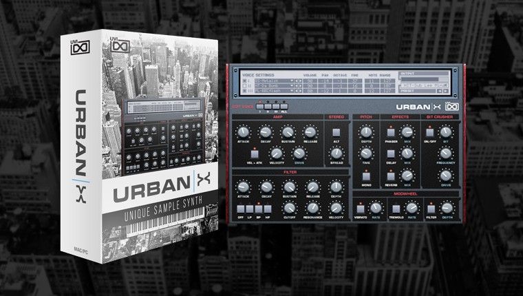 UVI URBAN X - Sample-synth from the street
