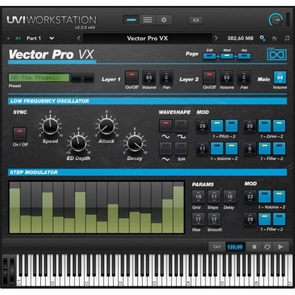 UVI Vector Pro - The Vector Synthesis Collection