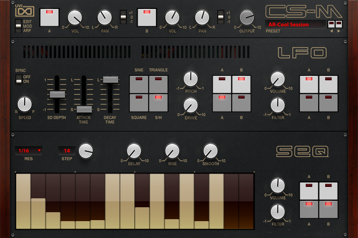 UVI CS-M 1.5 — Vintage Japanese Power Synth