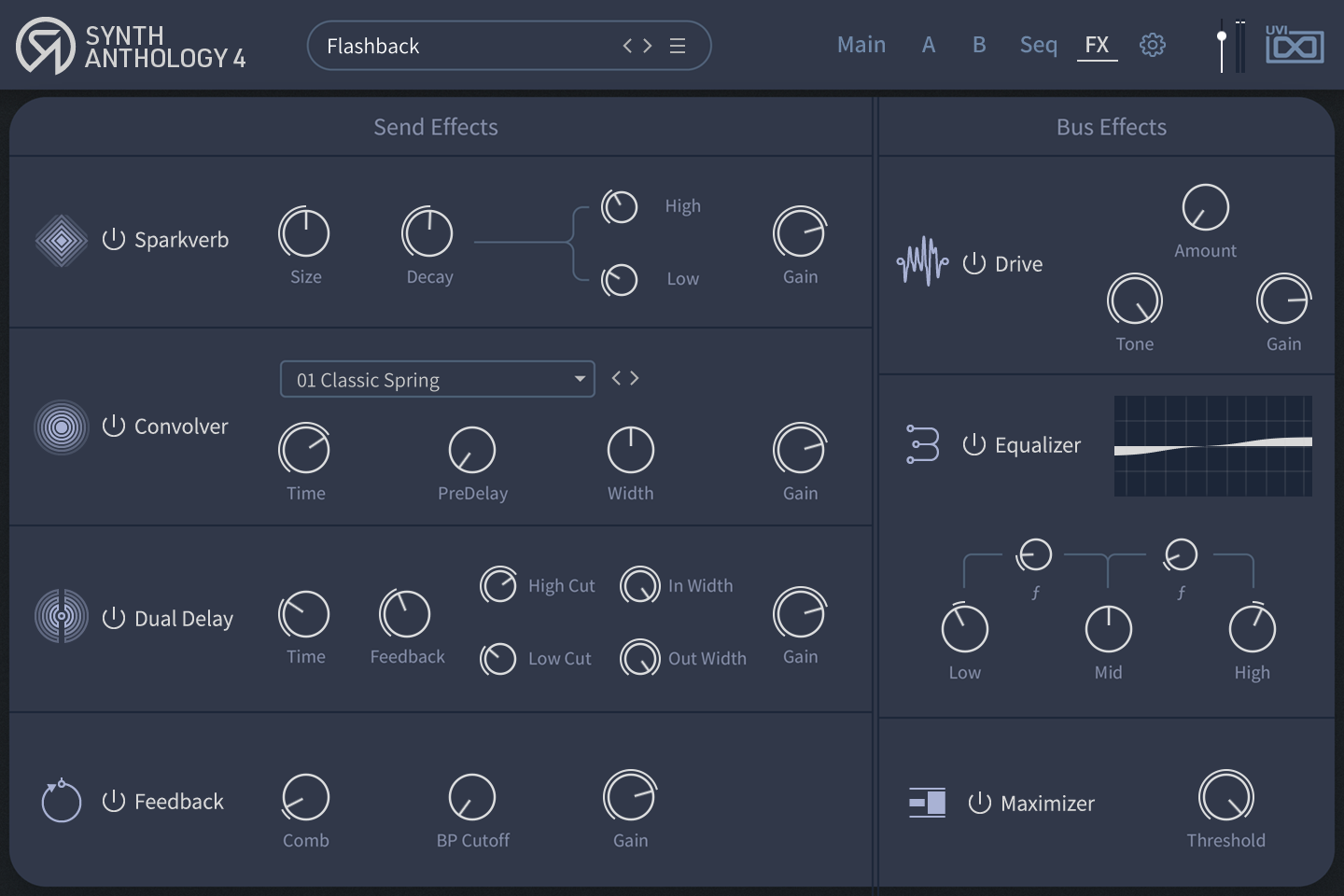UVI Synth Anthology 4 - Synthesizer Tour de Force