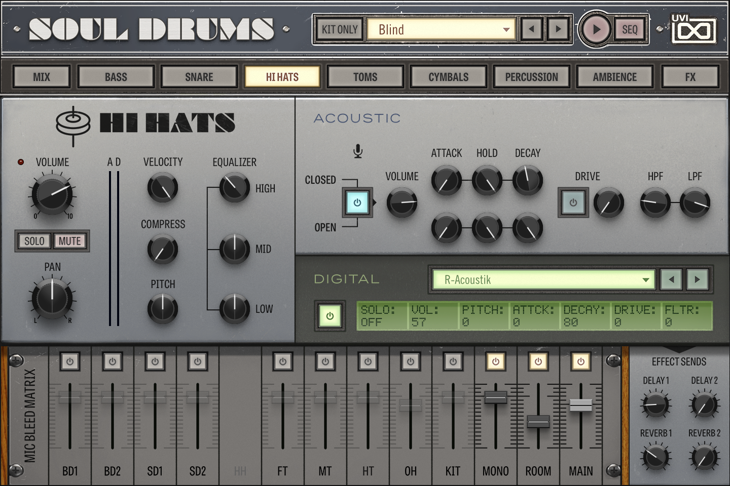 UVI Soul Drums - Modern Drums with Soul