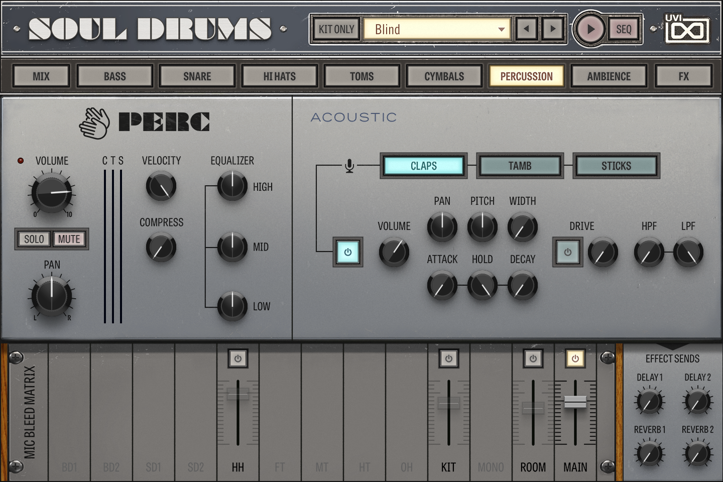 UVI Soul Drums - Modern Drums with Soul