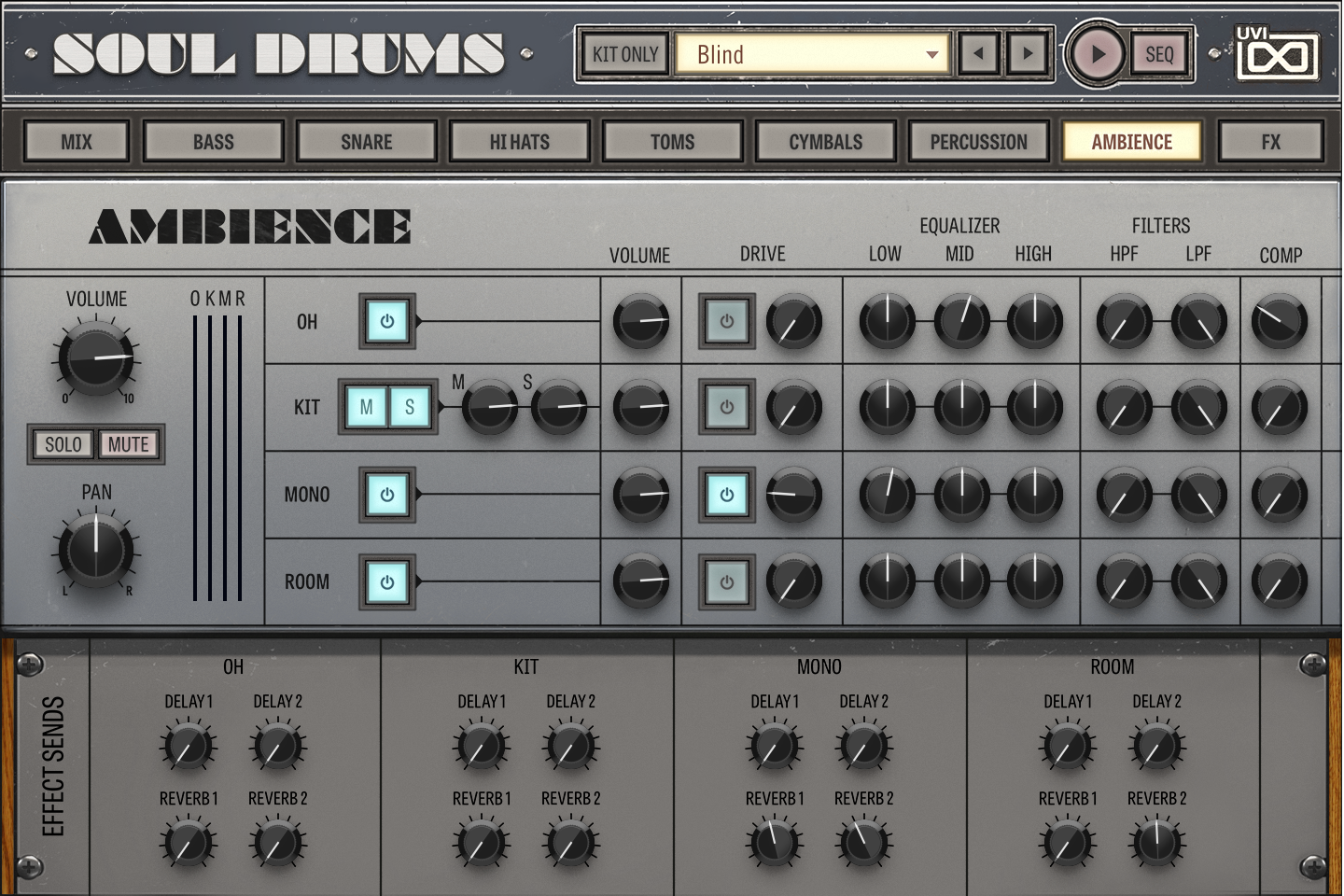 UVI Soul Drums - Modern Drums with Soul