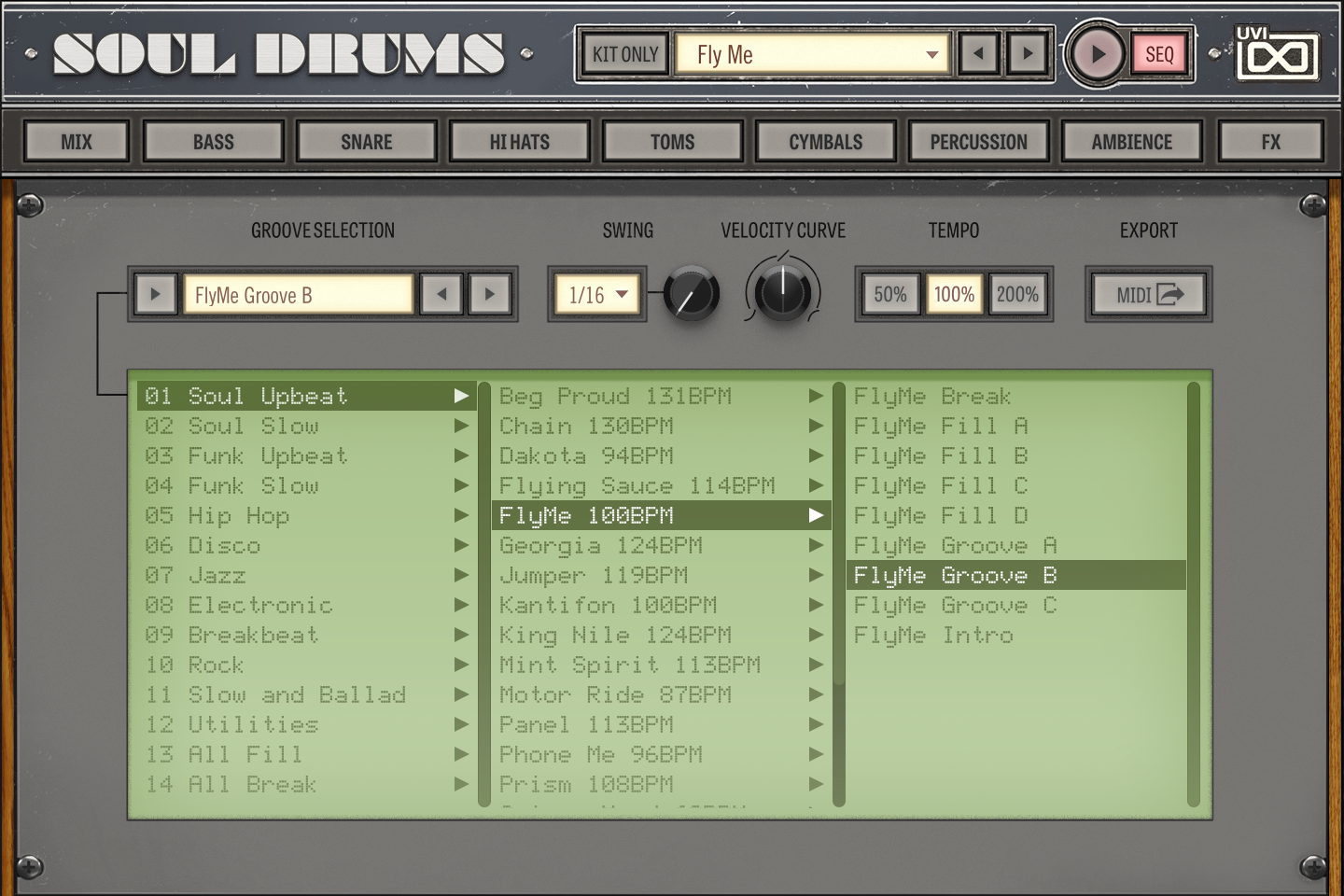 UVI Soul Drums - Modern Drums with Soul