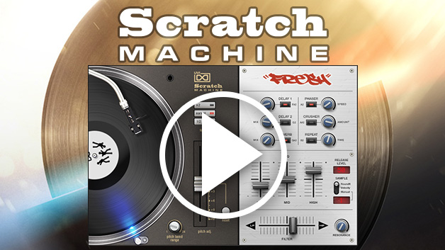 UVI Scratch Machine - Expressive and Highly-Addictive Scratch Instrument